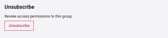 Leave group | Fluid Attacks Help