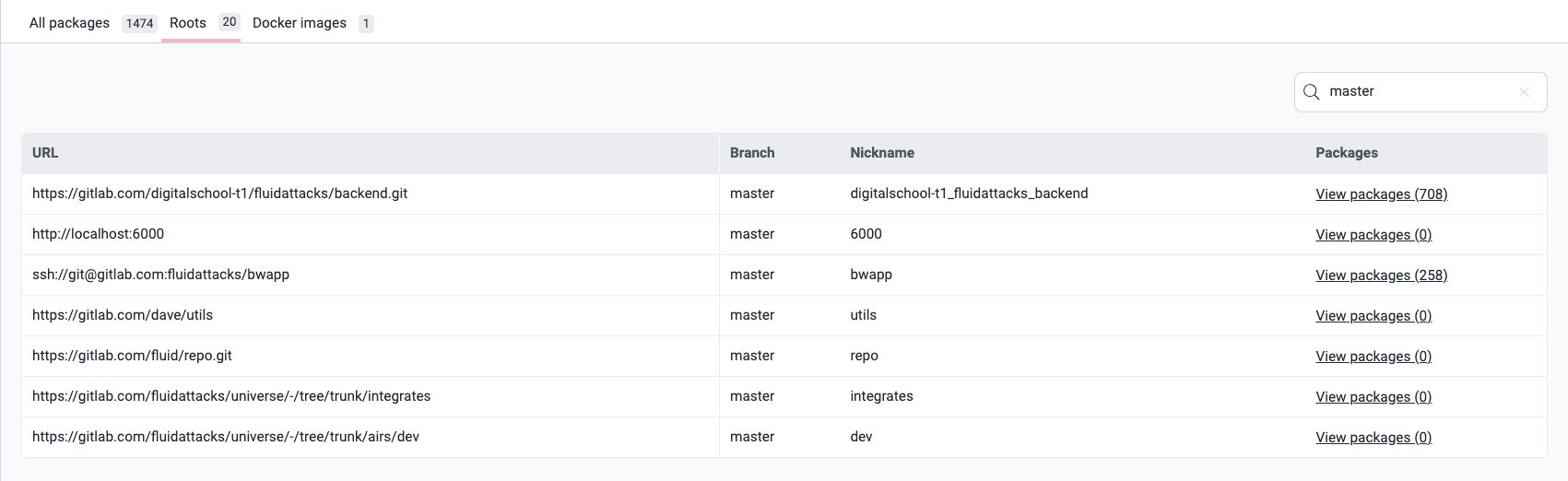Analyze your supply chain security | Fluid Attacks Help