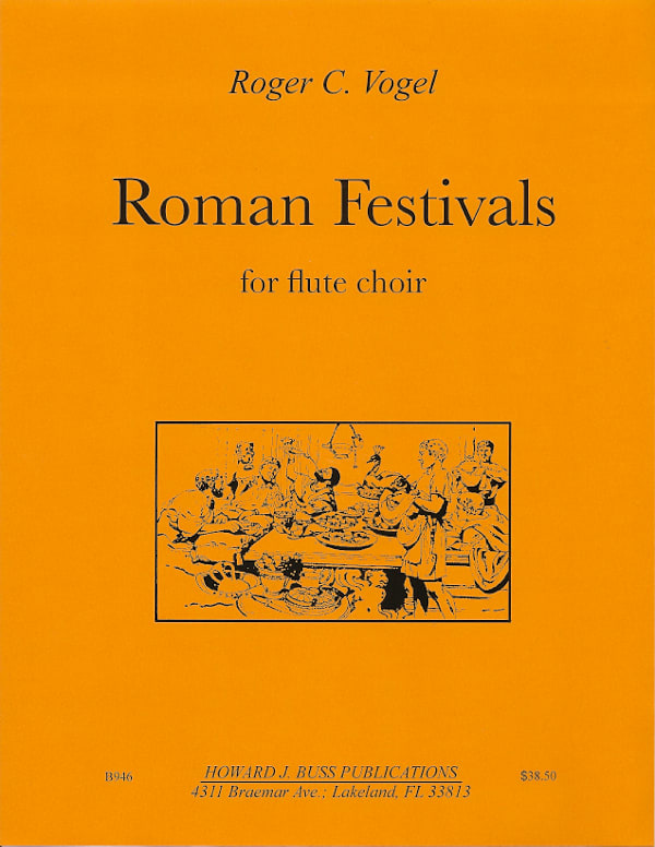 Roman Festivals for flute choir - Flute Specialists