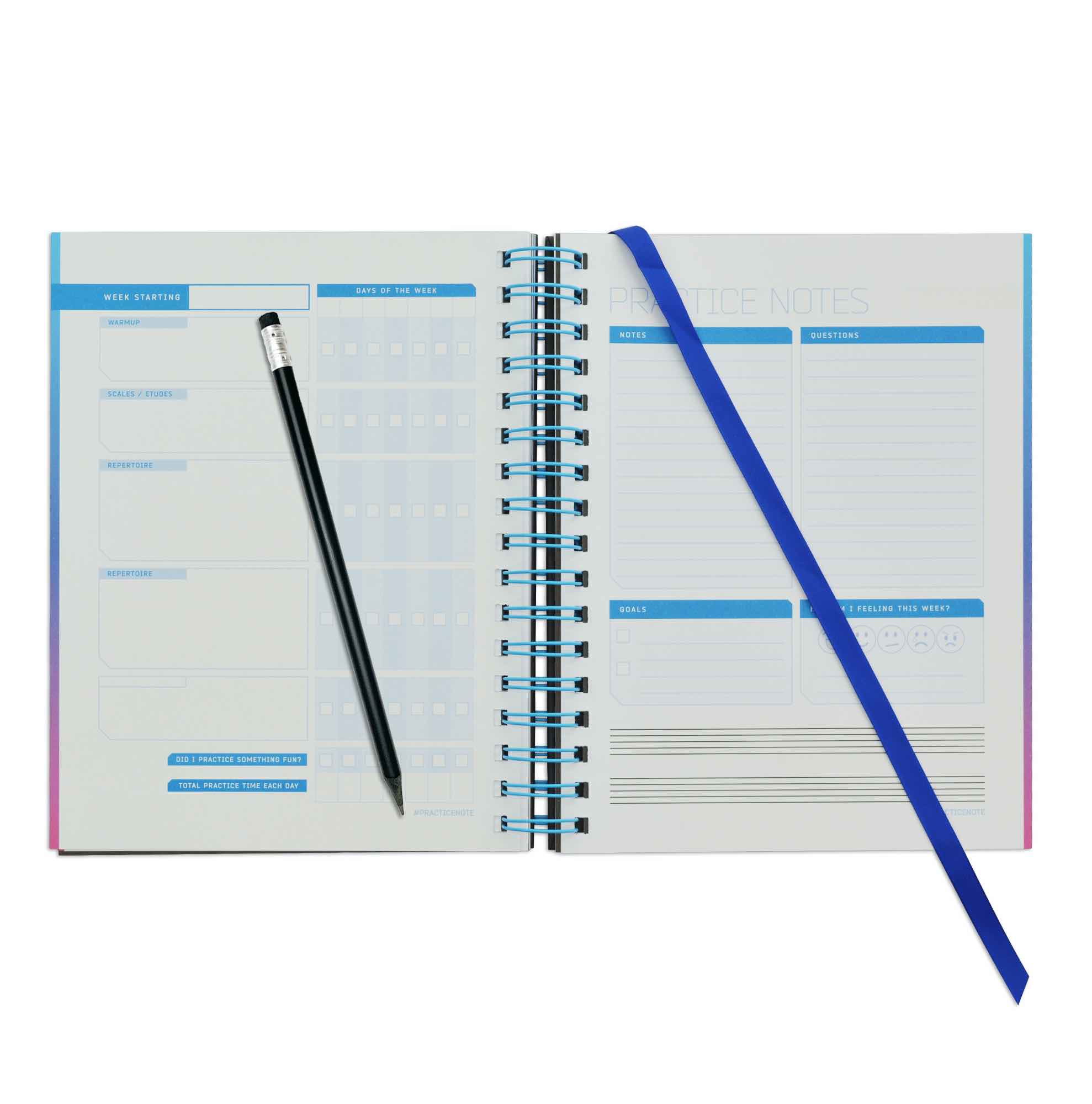 Practice Note: The Practice Notebook for Musicians - Flute Specialists