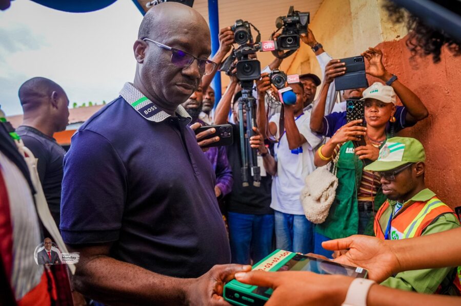 Edo 2024 Apcs Okpebholo Leads Pdp