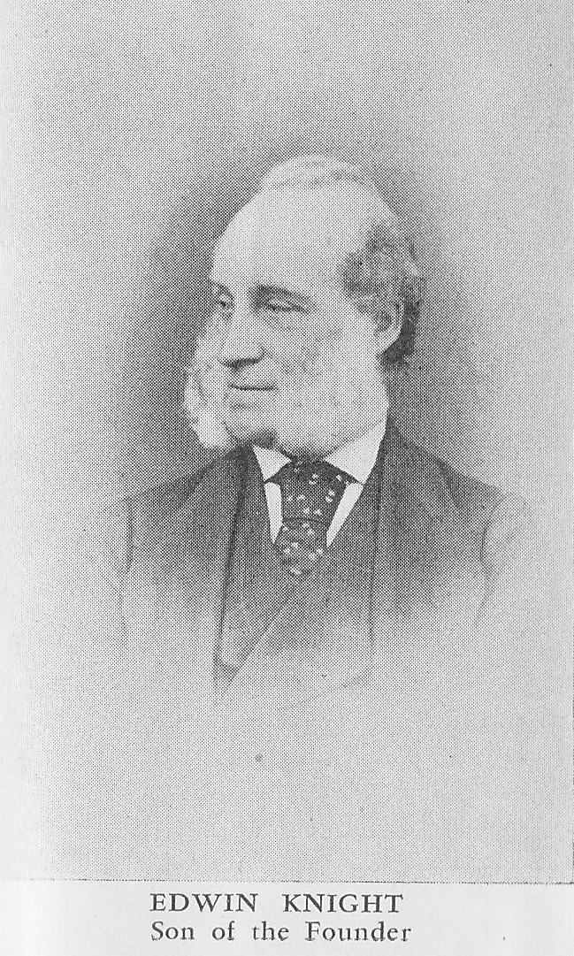 Edwin Knight – Soap Maker – Knight Family of Seattle