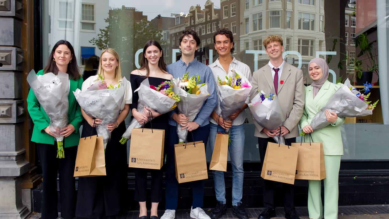 UvA-scriptieprijs 2023 naar chemicus Milo Cornelissen - Folia