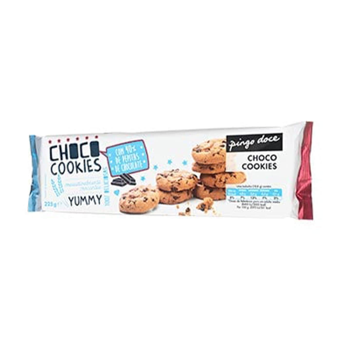 Mercadão - Pingo Doce: Bolachas Choco Cookies Pingo Doce Mercadão - Pingo Doce: Bolachas Choco Cookies Pingo Doce