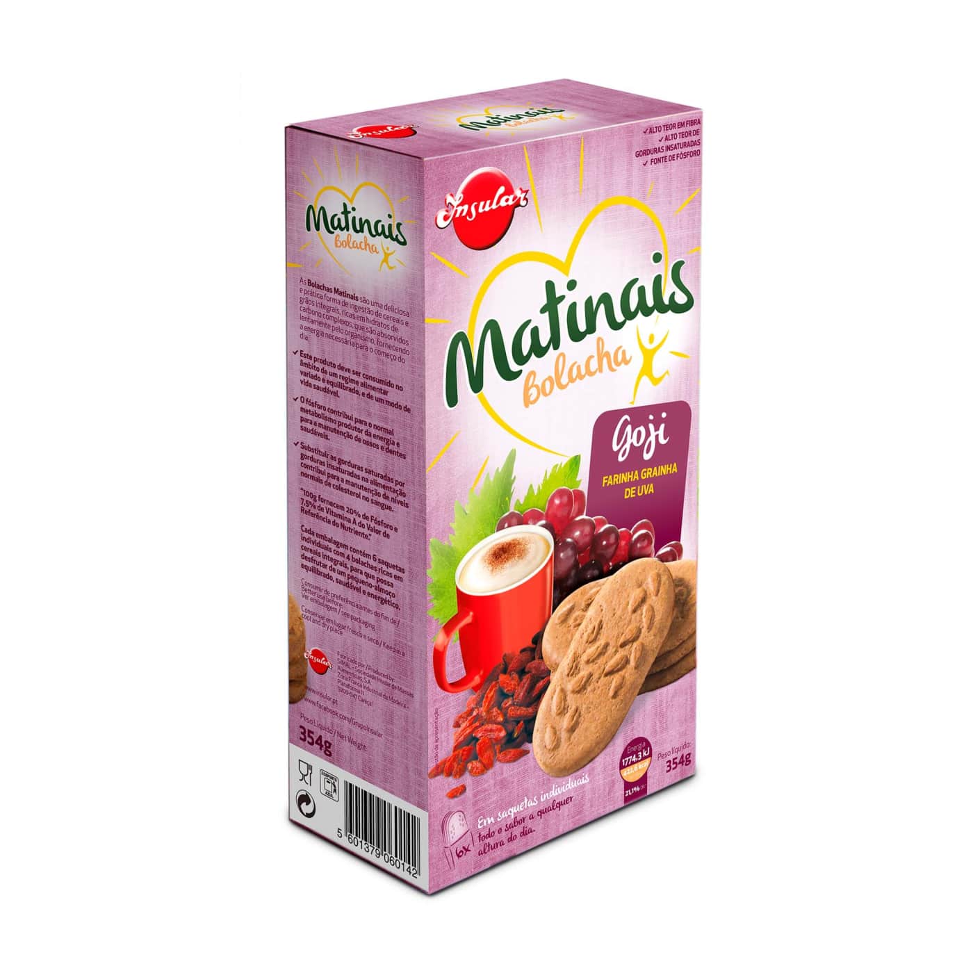 Mercadão - Pingo Doce Madeira: Bolachas Matinais de Goji Insular Mercadão - Pingo Doce Madeira: Bolachas Matinais de Goji Insular