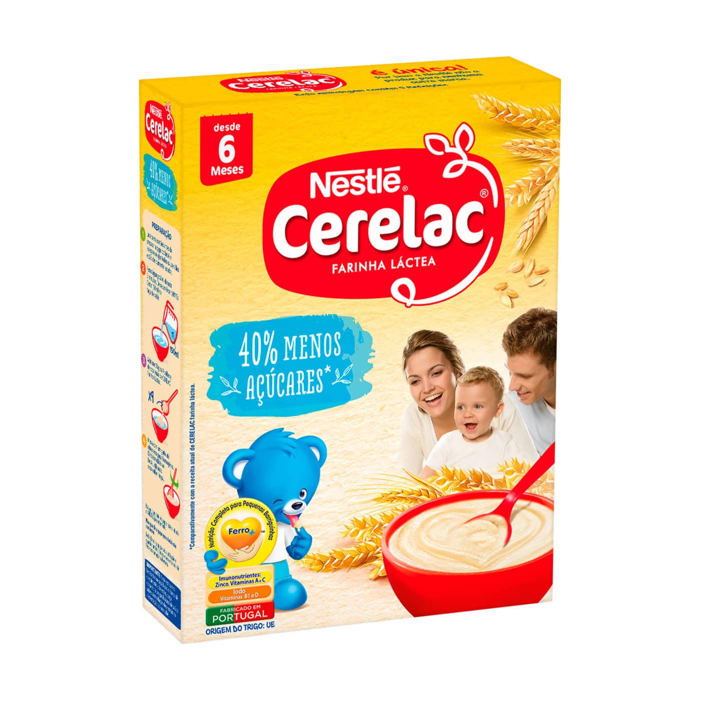 Mercadão - Pingo Doce: Farinha Láctea 40% Menos Açúcar Nestlé Cerelac Mercadão - Pingo Doce: Farinha Láctea 40% Menos Açúcar Nestlé Cerelac