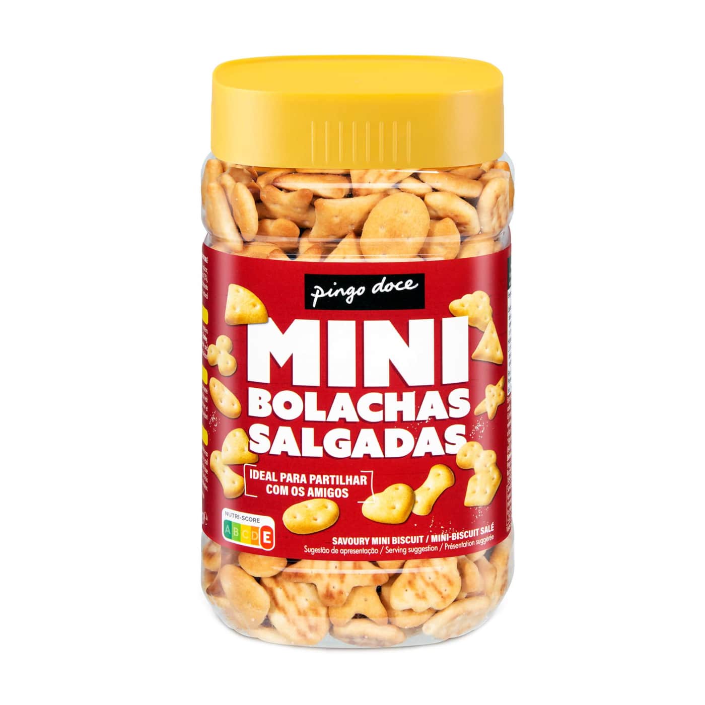 Mercadão - Pingo Doce: Bolachas Salgadas Mini Pingo Doce Mercadão - Pingo Doce: Bolachas Salgadas Mini Pingo Doce