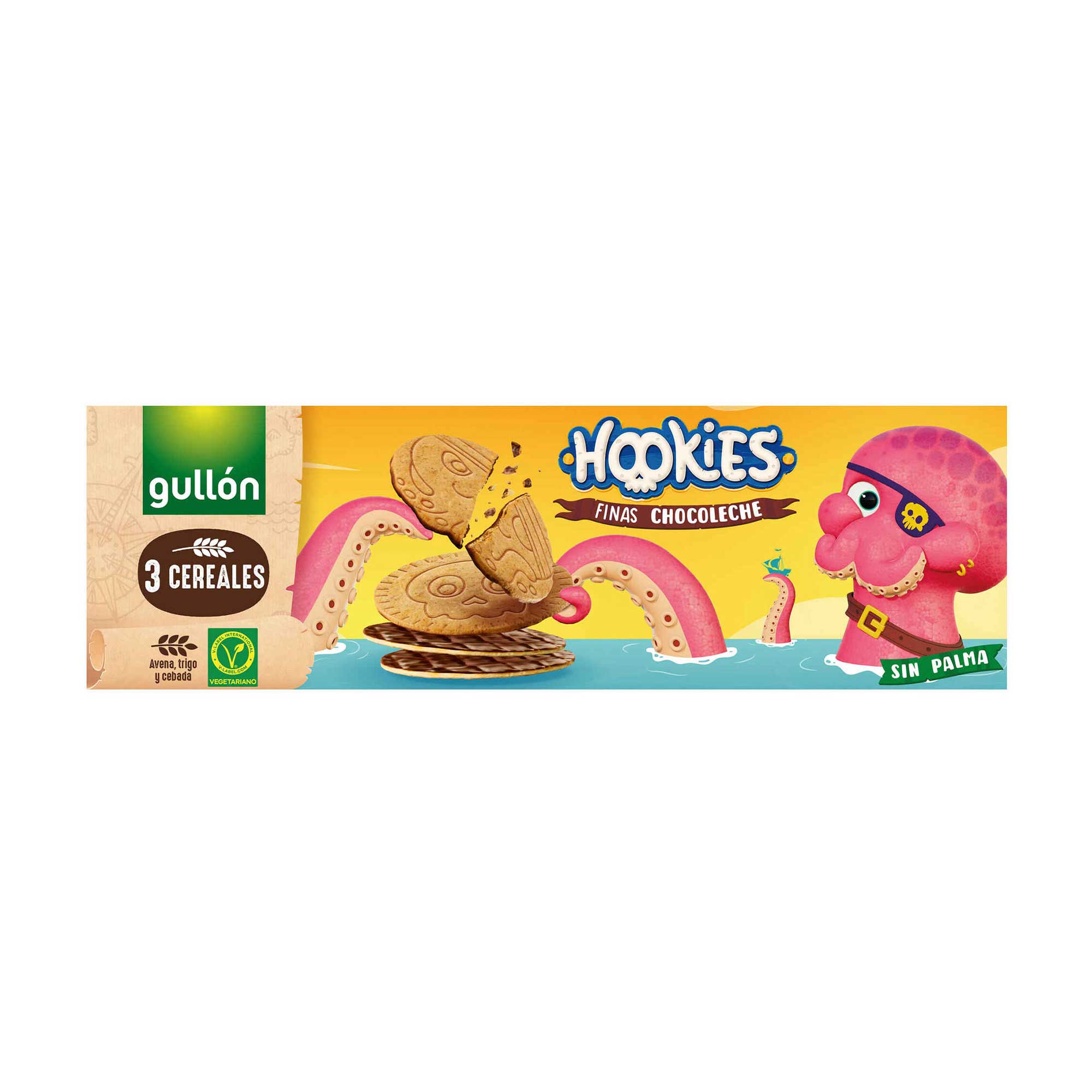 Mercadão Pingo Doce Bolachas De Chocolate De Leite Hookies Gullón