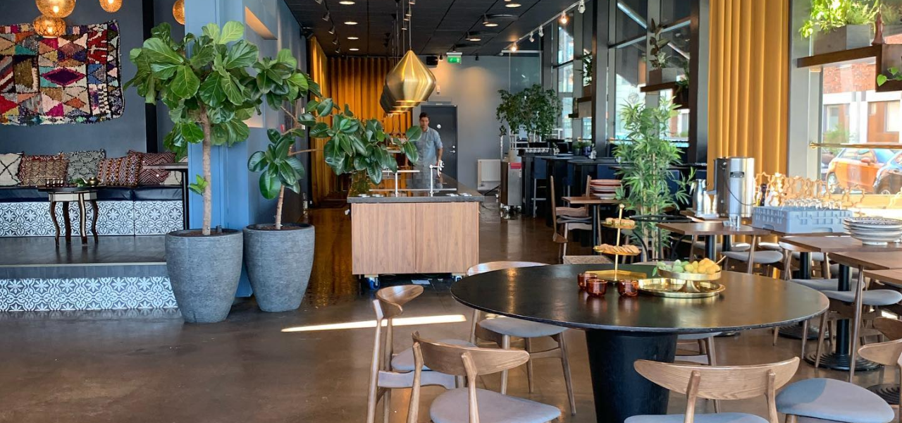 Restaurang Laziza Atrium på Dockan, Malmö - Lunch