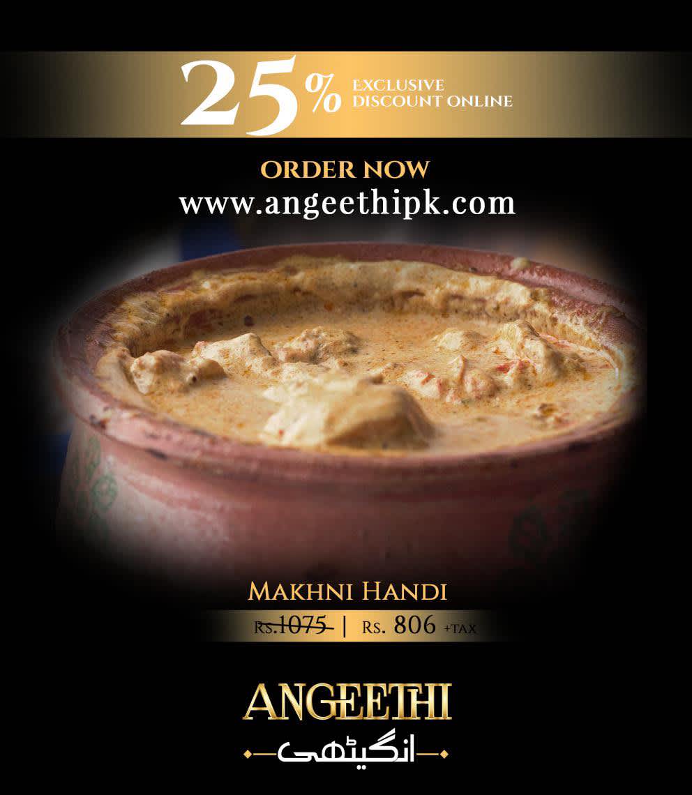 Angeethi Restaurant Karachi Menu, Prices, Phone, Location, Reviews