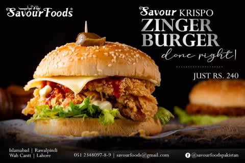 Savour Foods Shadman Lahore Menu, Prices, Delivery, Contact