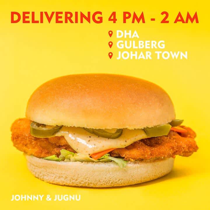 Johnny & Jugnu DHA Lahore Menu, Prices, Deals Phone Number