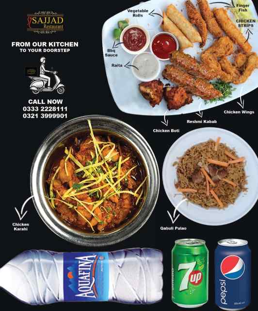 Sajjad Restaurant Do Darya Karachi Menu, Prices, Deals, Phone, Address