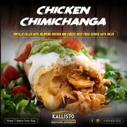 Kallisto Islamabad Menu, Prices, Online Delivery Deals, Discounts