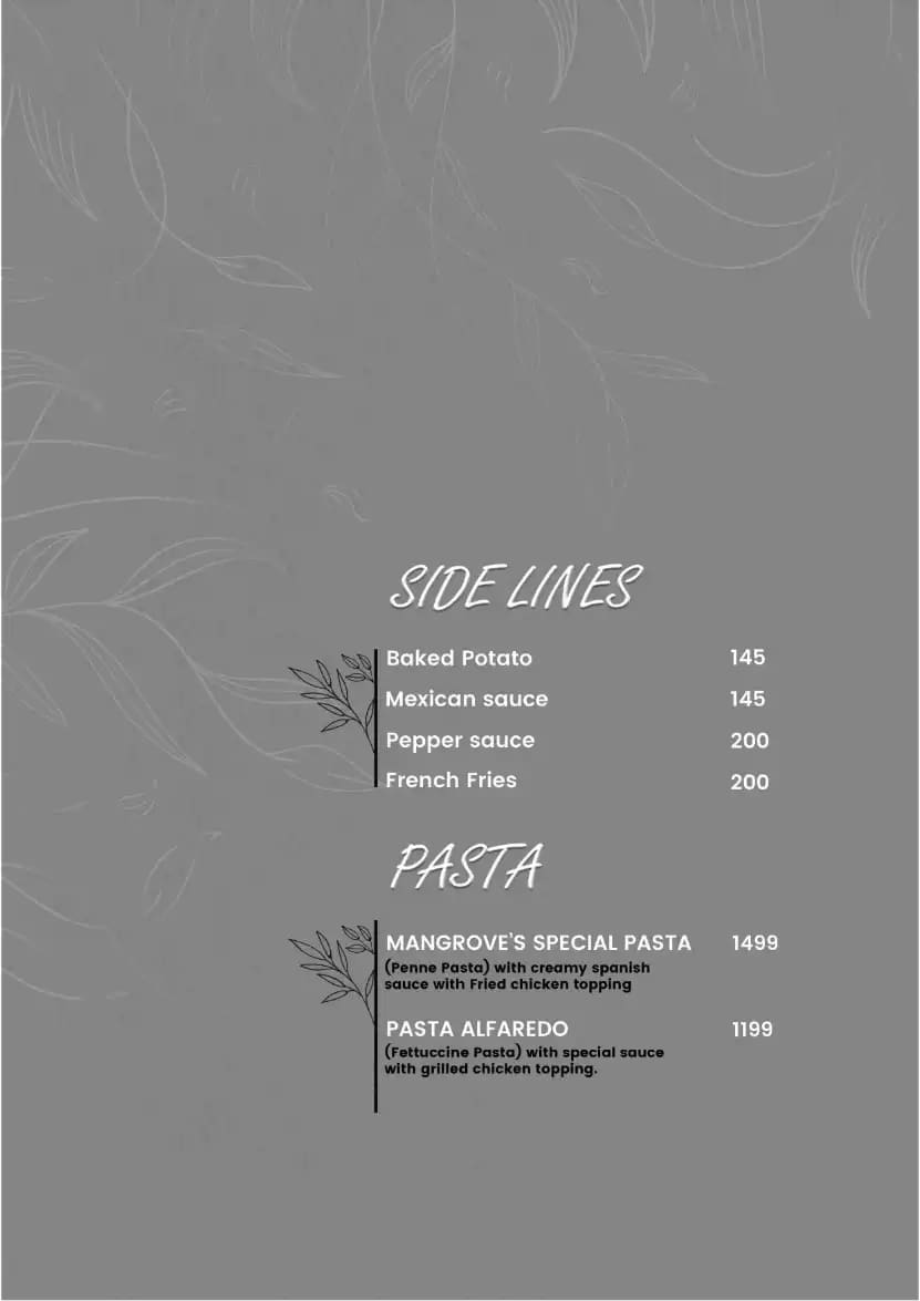 Mangroves - The Ultimate Cuisine Menu, Prices, Location, Reviews