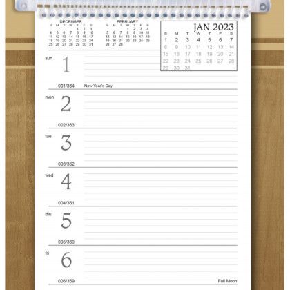 Promotional Easel Desk Calendar with Seasonal Cover | Desk Calendar