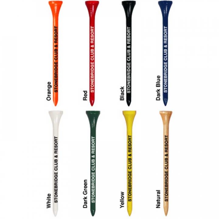 Golf Tee Tall With Imprinted Logo | Personalized Golf Tees