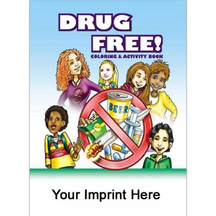 Coloring & Activity Book | Drug Free Coloring Book | Promotional Books