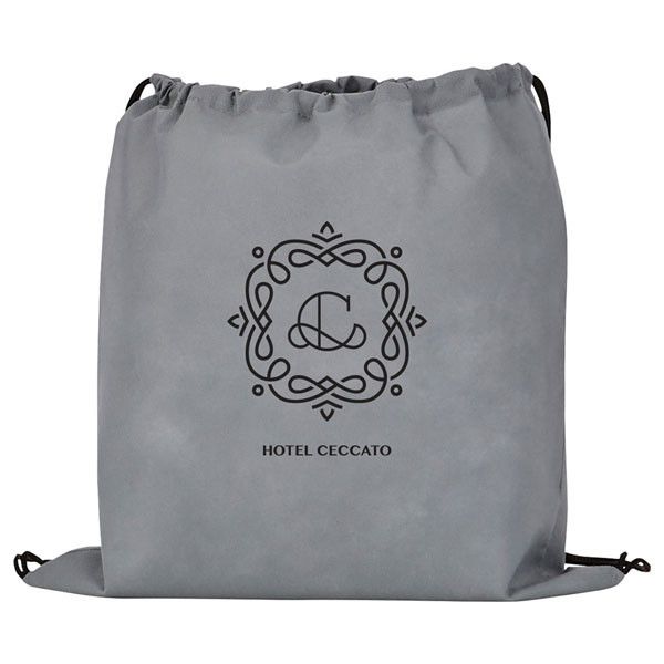 Bulk Plain Drawstring Backpacks | The Evergreen Drawstring Backpack