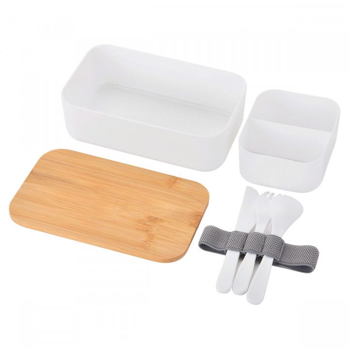 Promotional Bamboo Lid Bento Box Custom Food Containers