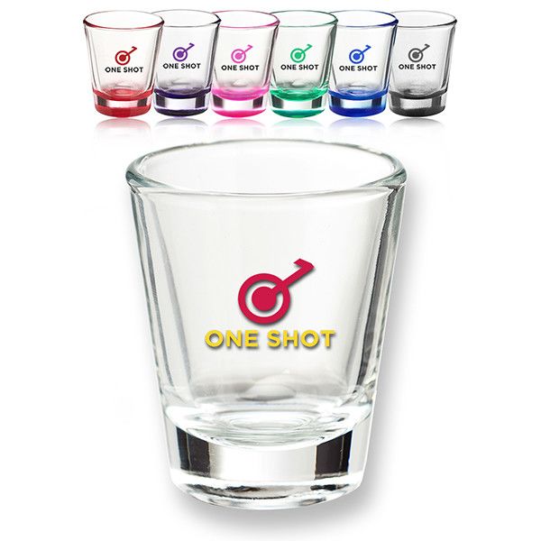Imprinted Clear 175 Oz Shot Glasses Custom Drinkware