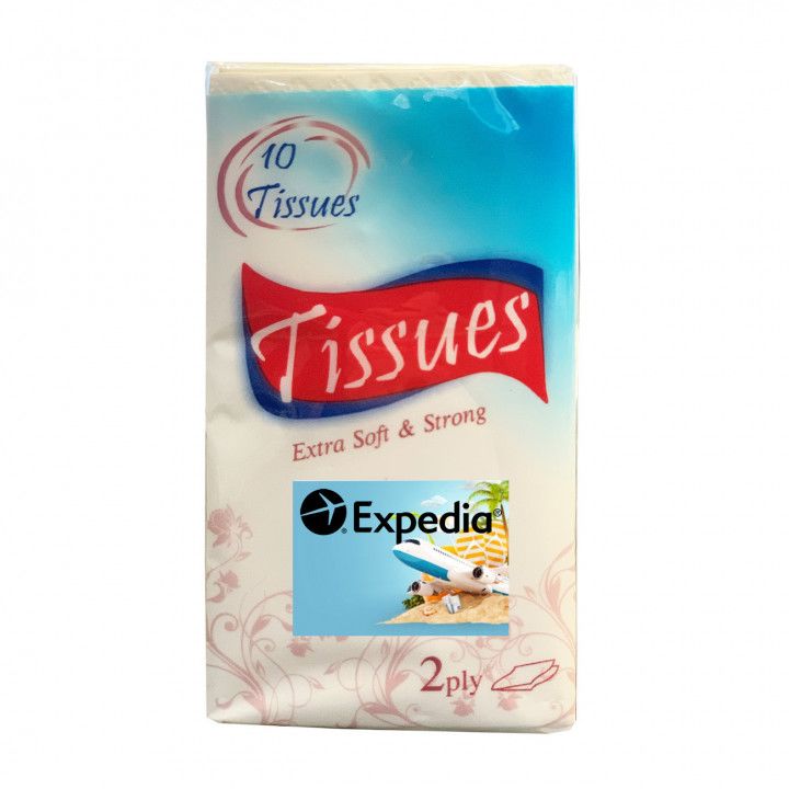 Promotional Tissue Pack with Custom Label | Custom Tissues
