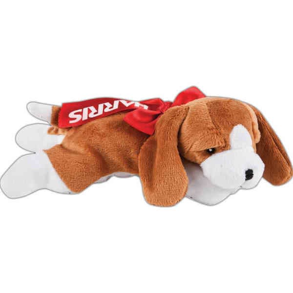 8" Promotional Beagle Beanie Toy | Wholesale Custom Stuffed Animals