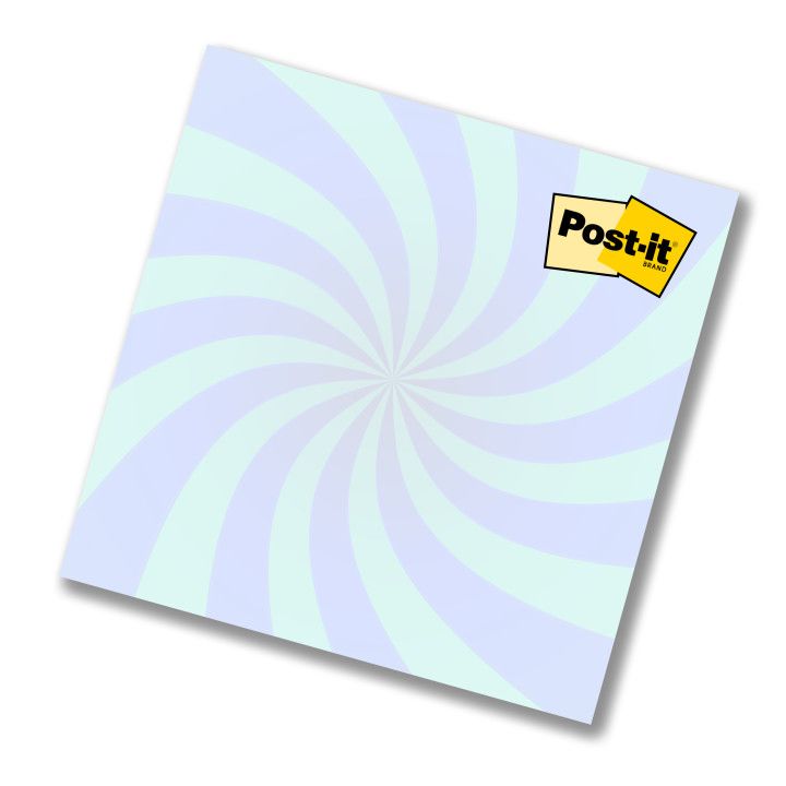 50 Sheet Post-It Note Pads 3 x 3 with Full Color Imprint
