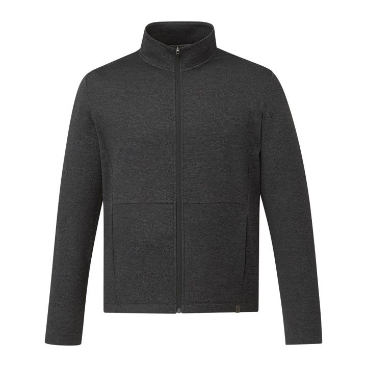 Eco-Friendly Men's Knit Fleece Full Zip Promo Jacket - Merritt