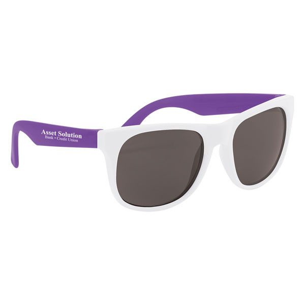 Custom Rubberized Sunglasses | Cheap Promotional Sunglasses