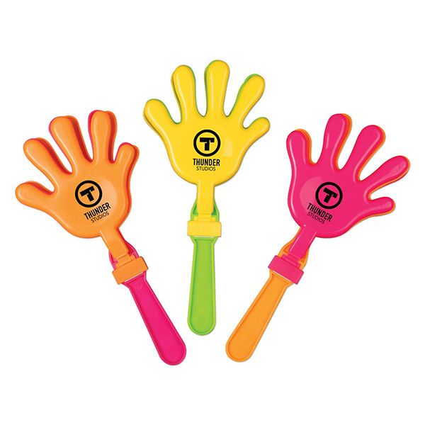 Hand Shaped Promotional Clacker | Promo Hand Clackers Wholesale