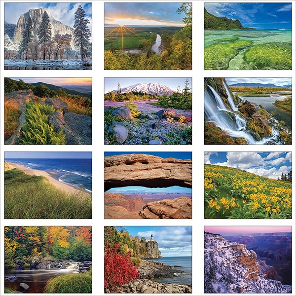 American Scenic Giveaway Wall Calendar | Custom Calendar Giveaways
