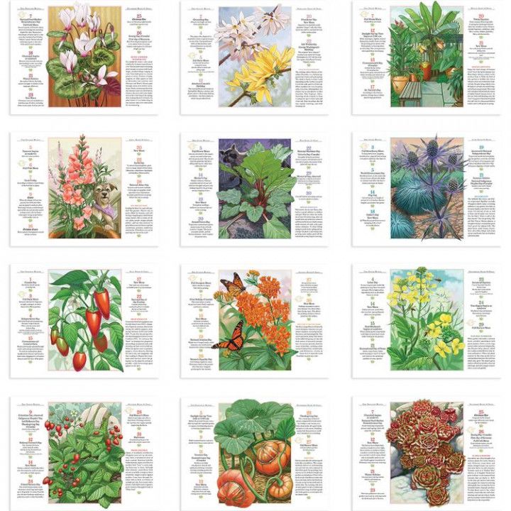 Old Farmer's Almanac Gardening Calendar | Promotional Rustic Calendars