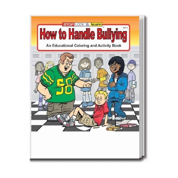 Promotional Coloring Book | How To Handle Bullying | Coloring Books