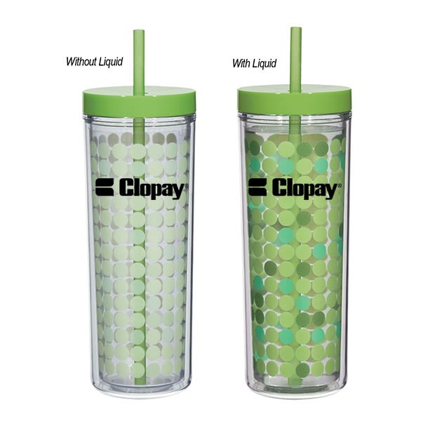 Color Changing Personalized Plastic Tumbler | Color Fading Tumbler