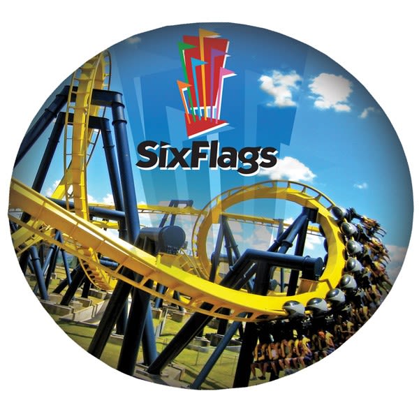 Custom Full Color Logo Laminated Neoprene Coasters | Custom Coasters