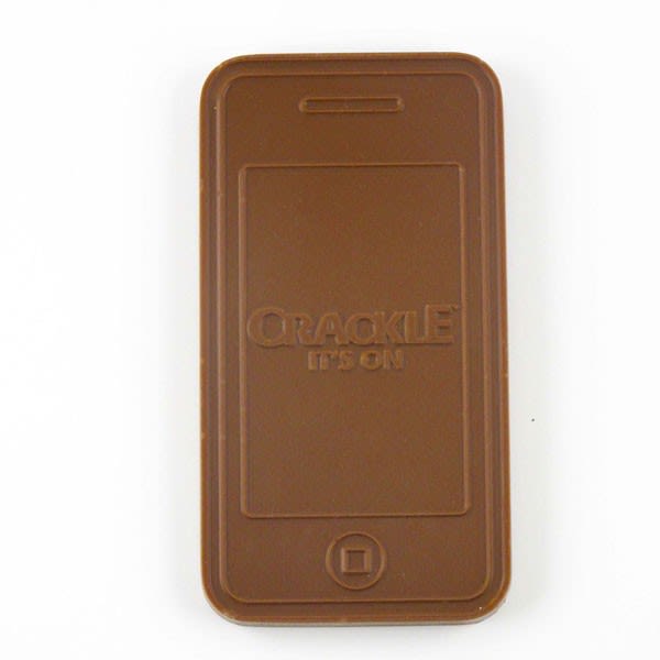 iPhone-Shaped Molded Chocolate Bar | Custom Chocolate Bars in Bulk