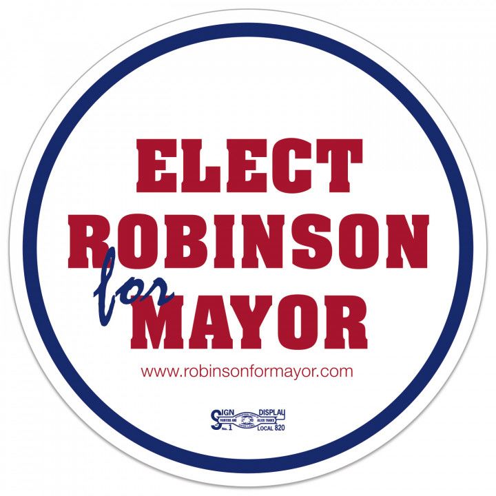 Round Bumper Sticker Magnet Printed with Logo | Promotional Magnets