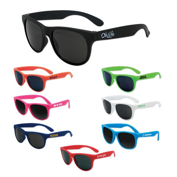 Promotional Premium Solid Classic Sunglasses