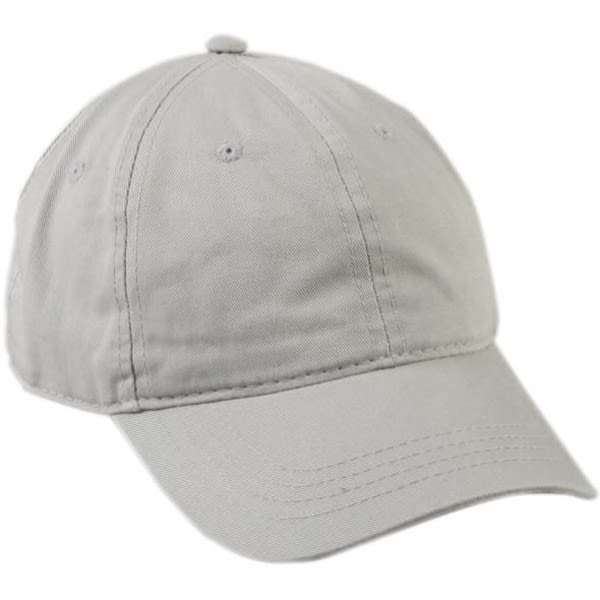 6 Panel Unstructured Cap with Embroidery