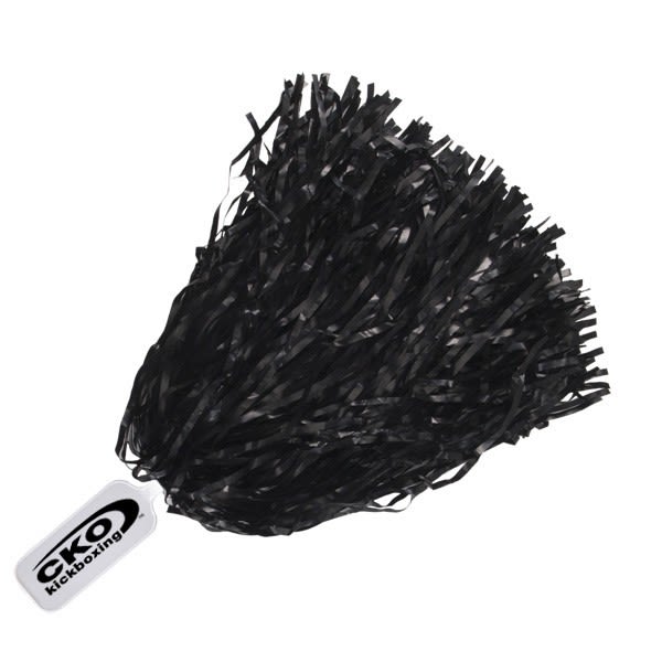 Branded Solid Handle Pom Poms - 500 Count