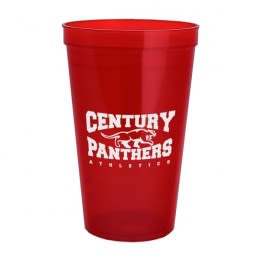 Custom Stadium Cups | Promo Frosted Stadium Cups | Bulk Plastic Cups