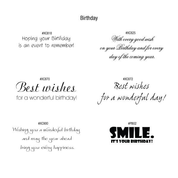 Chalkboard Birthday Card Imprinted with Logo | Custom Birthday Cards