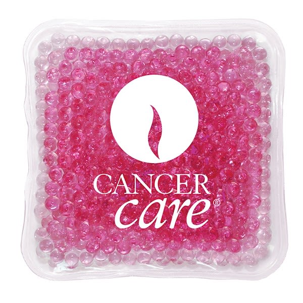 Small Square Gel Pack with Logo | Promotional Four in. Square Gel Pack