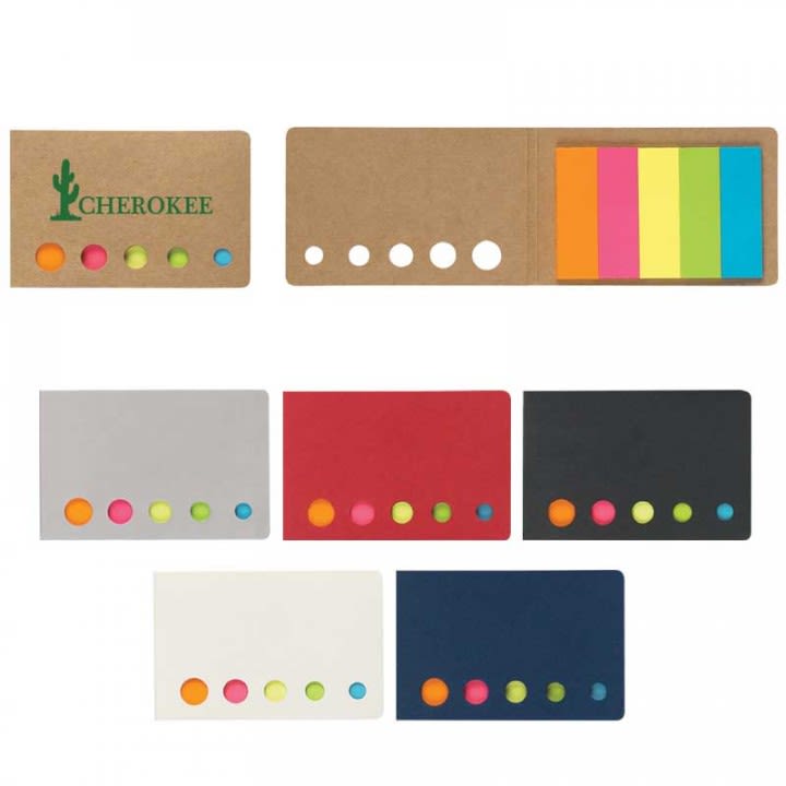 Mini Pocket Sticky Flags Custom Logo | Customized Sticky Notes