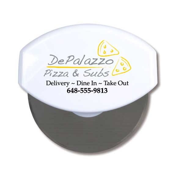 The World's Best Gourmet Pizza Cutter with Logo | Promo Kitchenware