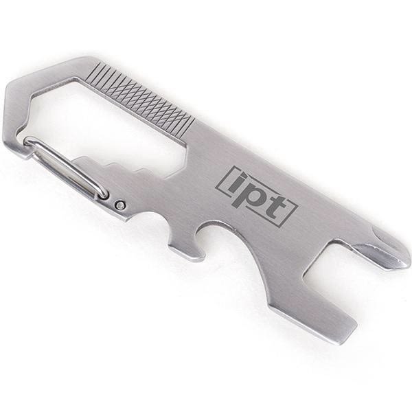 Logo Printed Carabiner Tool | Promotional Multi Tool | Bulk Carabiners