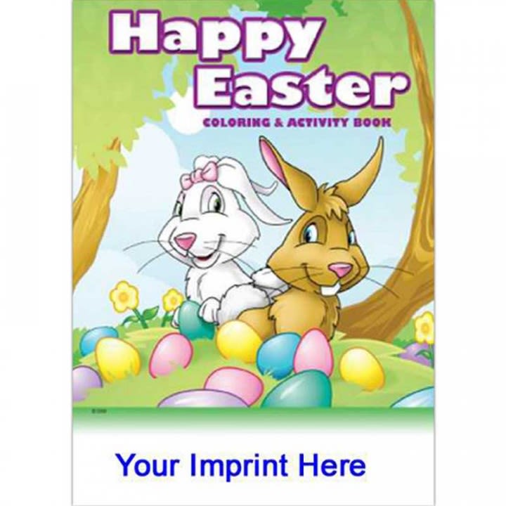 Coloring & Activity Book | Happy Easter | Promotional Coloring Book