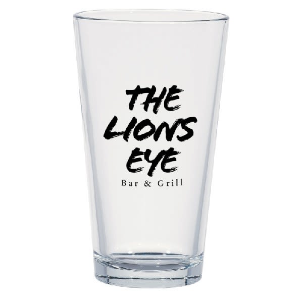 Imprinted Classic Ale Pint Glass 16 oz | Custom Classic Pint Glass