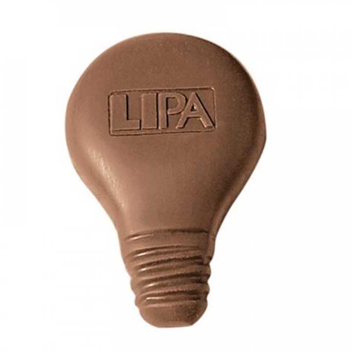 Promotional Chocolate Light Bulb | Custom Chocolate Light Bulb